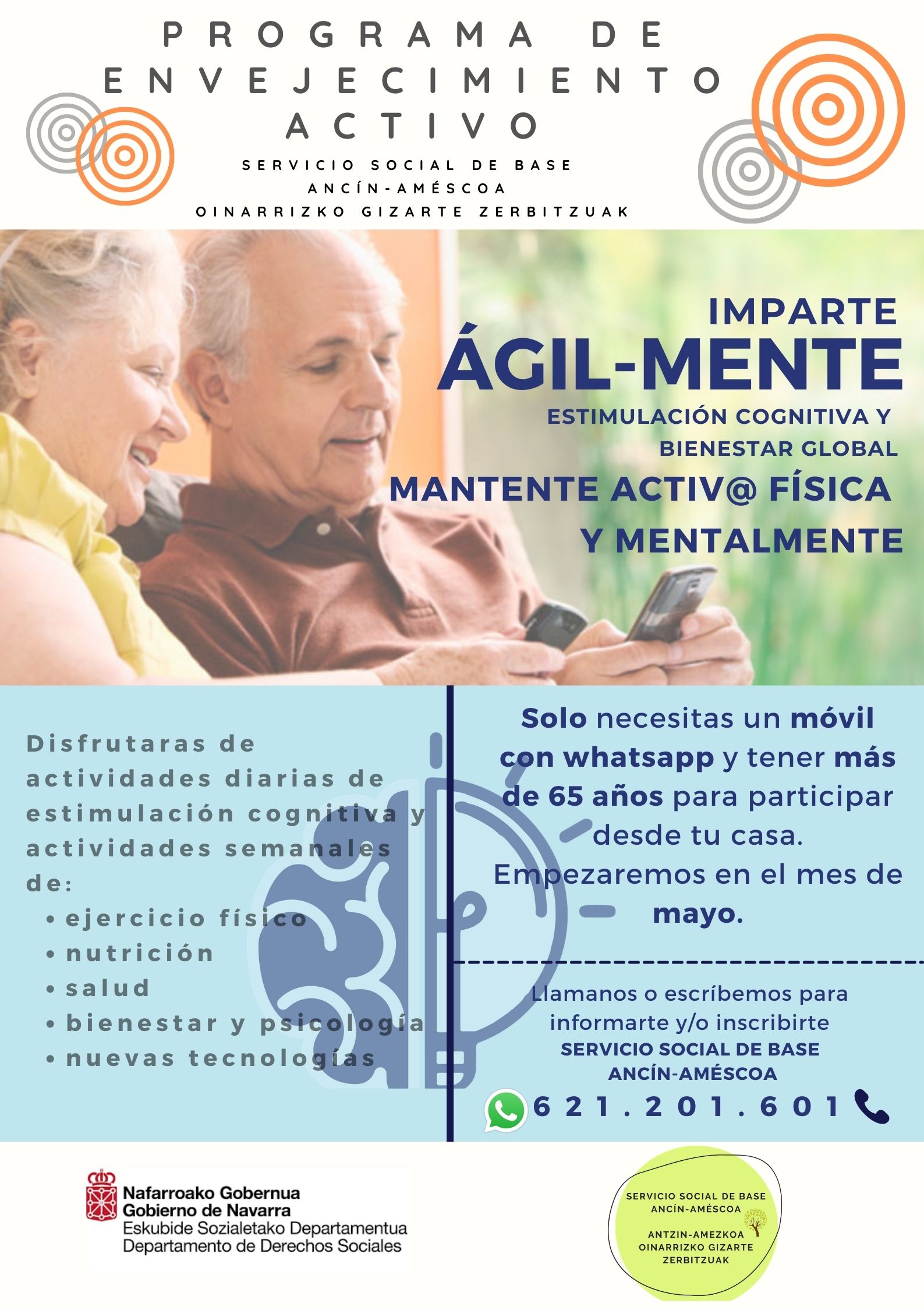 Programa de envejecimiento activo - Ayuntamiento de Metauten Programa de envejecimiento activo - Ayuntamiento de Metauten